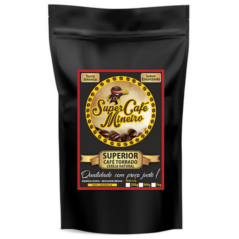 Café Superior Super Café Mineiro - Grão (250g) | Shopee Brasil