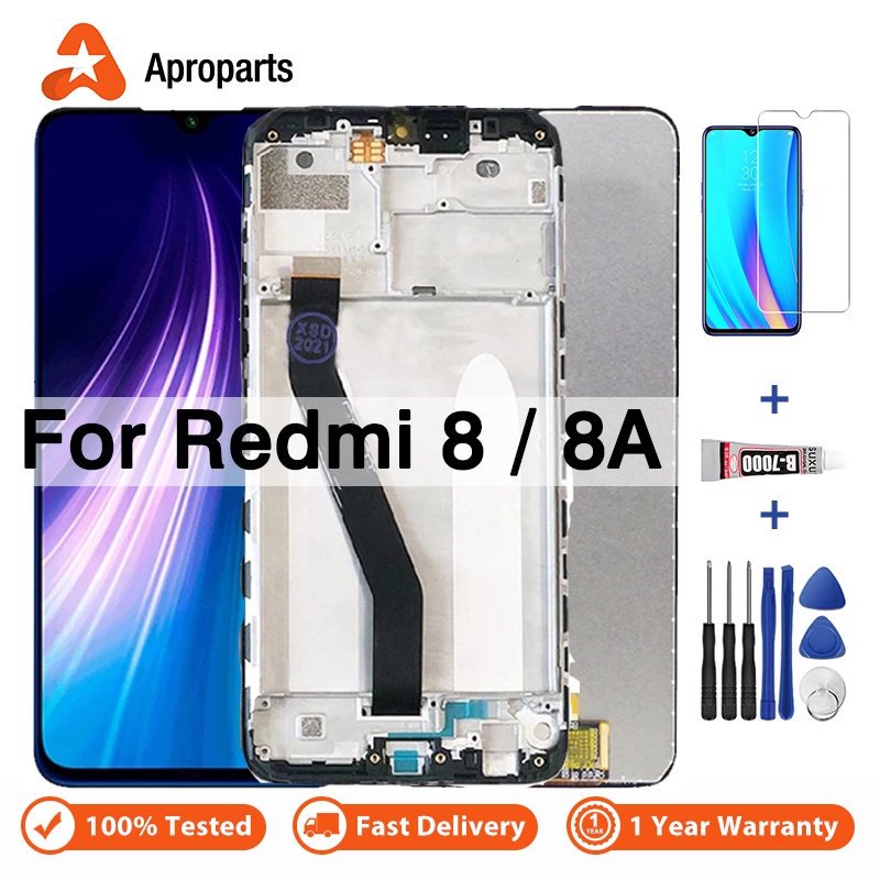 Tela LCD Original De 6.22 " Para Xiaomi Redmi 8 8A Touch Screen ...