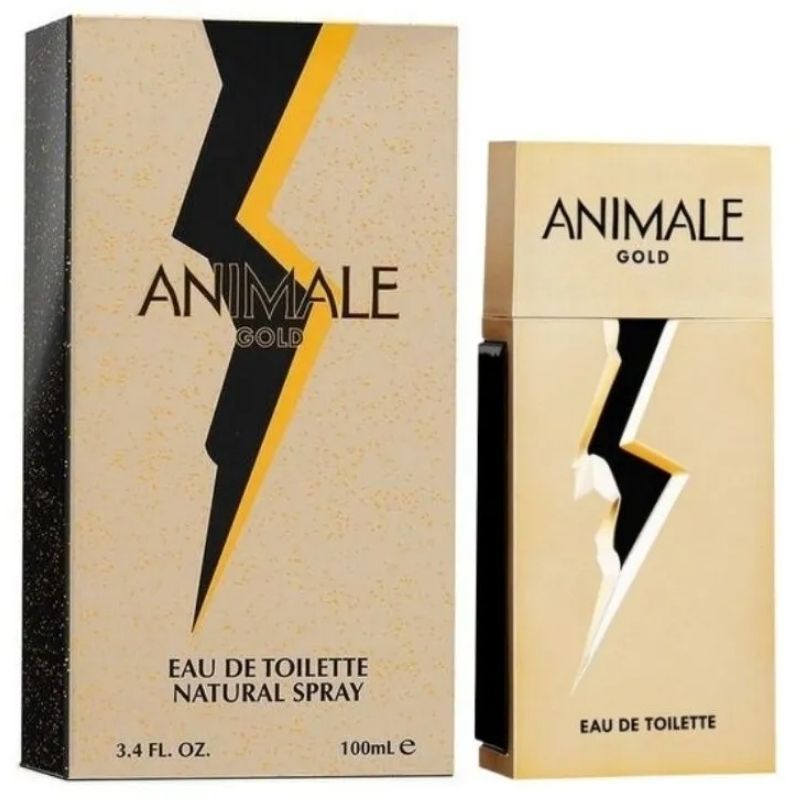 Perfume Animale Gold For Men 100ml - Selo Adipec | Shopee Brasil