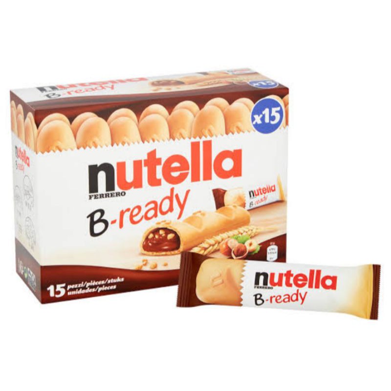 wafer Nutella B-ready c/10x22gr | Shopee Brasil