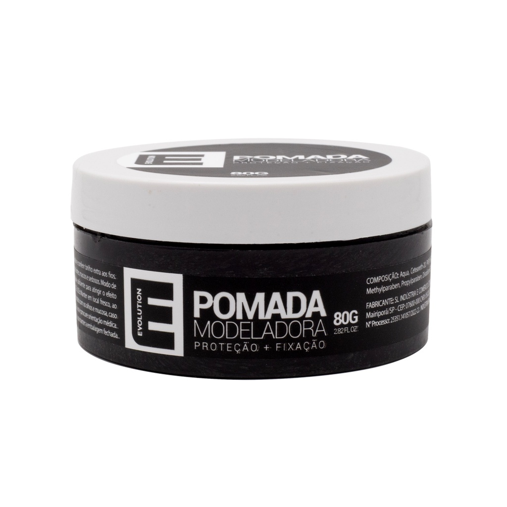 Cera Modeladora Tradicional Brilho Evolution Barber 80g/150g | Shopee ...