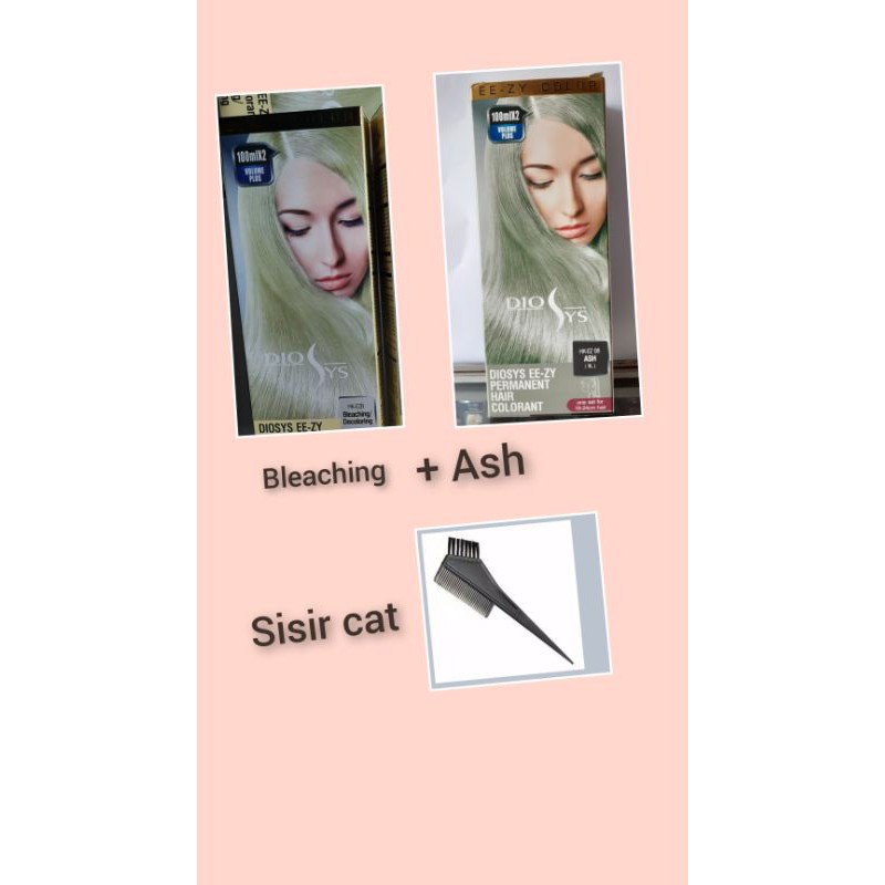 Pacote De Tinta De Cabelo Diosys BLEACHING ASH BA1 | Shopee Brasil
