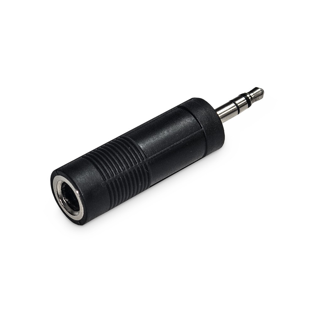 Adaptador P10 6.35mm Jack J10 Femea X P2 Macho Stereo 3.5mm | Shopee Brasil