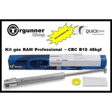 Kit Mola Gas Ram Completo Cbc B19 Crosman 45kg Quick Shot | Shopee Brasil