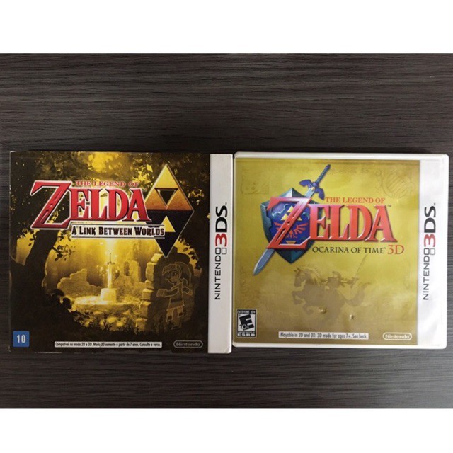Kit - The Legend of Zelda 3ds: A link Between Worlds + Ocarina of Time ...