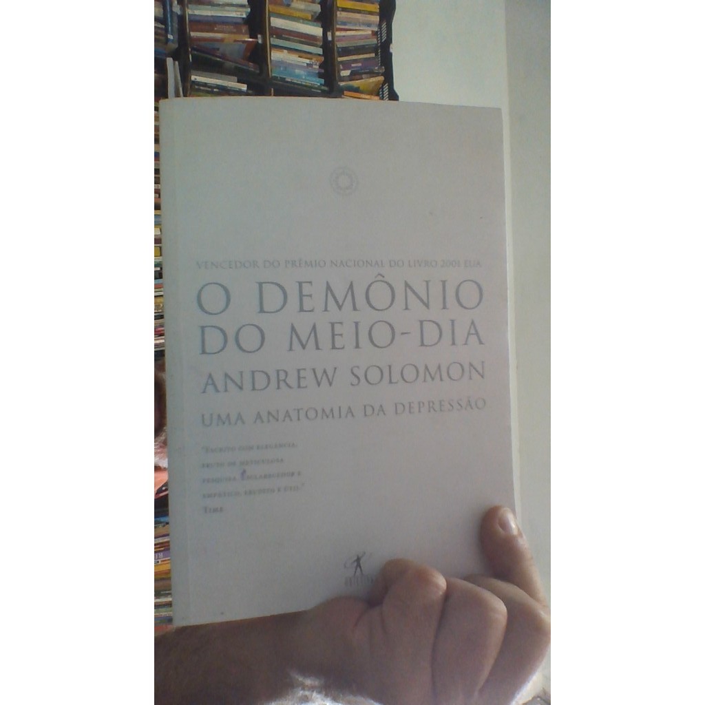 livro o demônio do meio - dia, andrew solomon, ed objetiva | Shopee Brasil