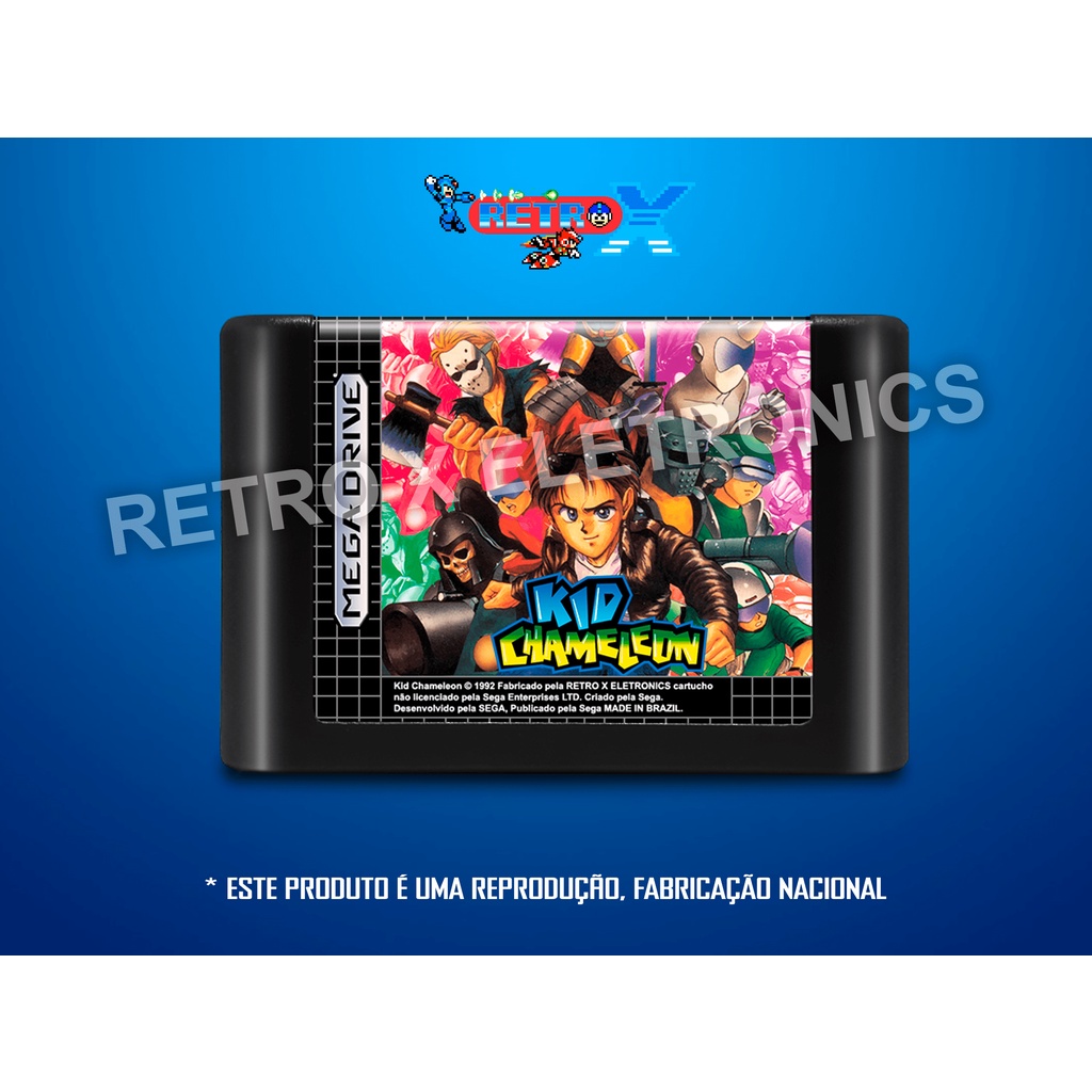 Kid Chamaleon - CARTUCHO MEGA DRIVE | Shopee Brasil