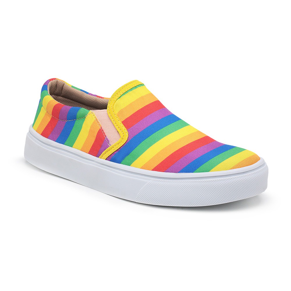 Tenis Slip On Feminino - Lgbt | Shopee Brasil