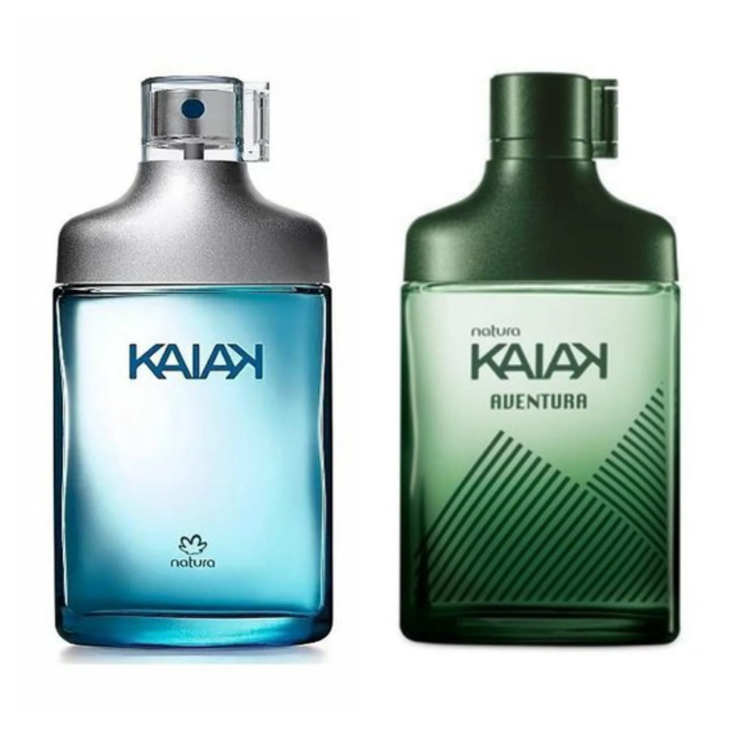 Kit Kaiak Tradicional + Kaiak Aventura 100ml Cada | Shopee Brasil