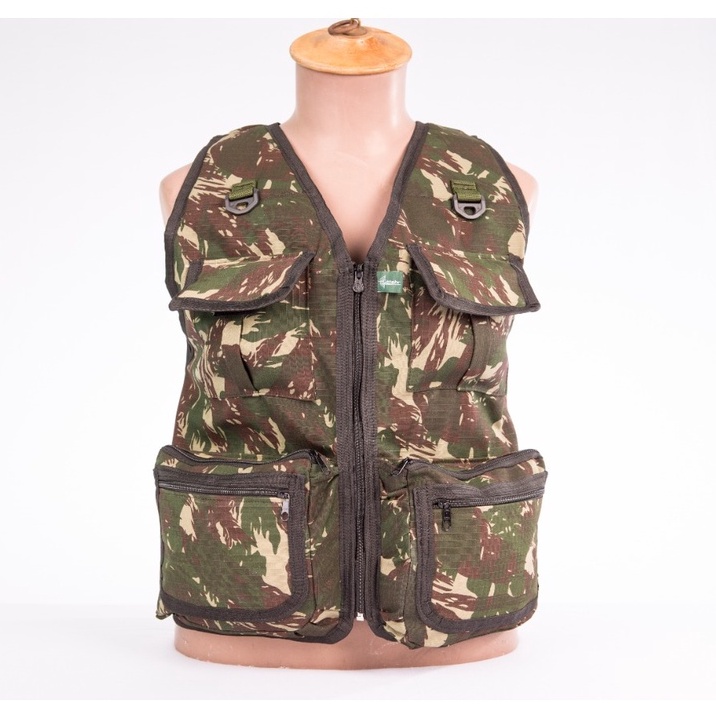 Colete Pescador em Rip Stop - Genehr | Shopee Brasil