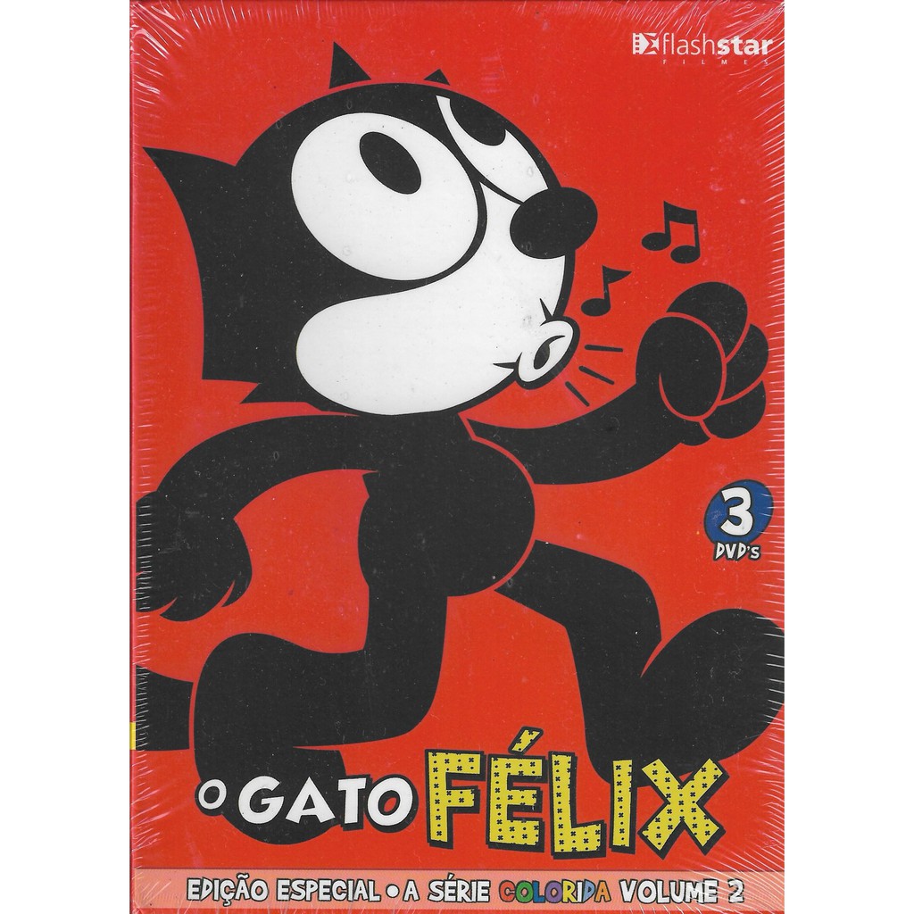O Gato Félix Edição Especial - A Série Colorida Volume 2 - Box com 3 ...