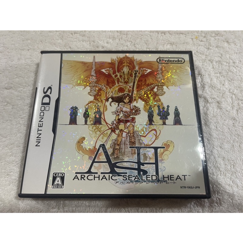 Nintendo DS ASH Archaic Sealed Heat original japonês sem manual ...