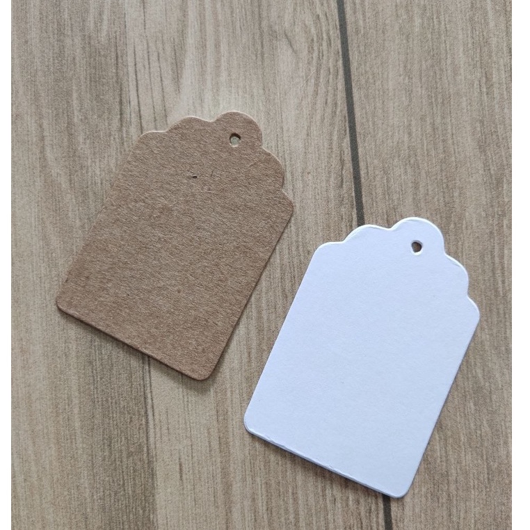 50 tags de papel kraft para personalizar + 10 metros de sisal | Shopee ...