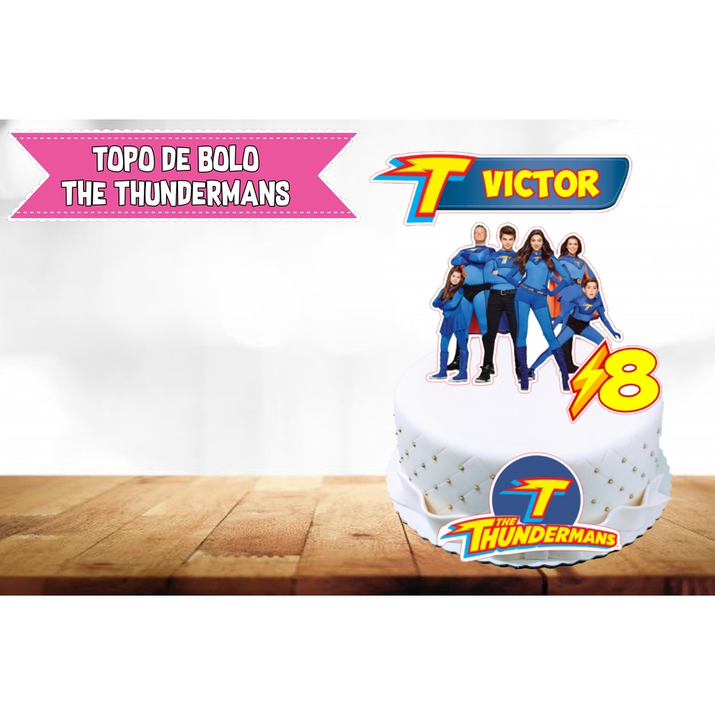 Topo de Bolo Personalizado - Decoração para Bolo - Cake Topper The ...