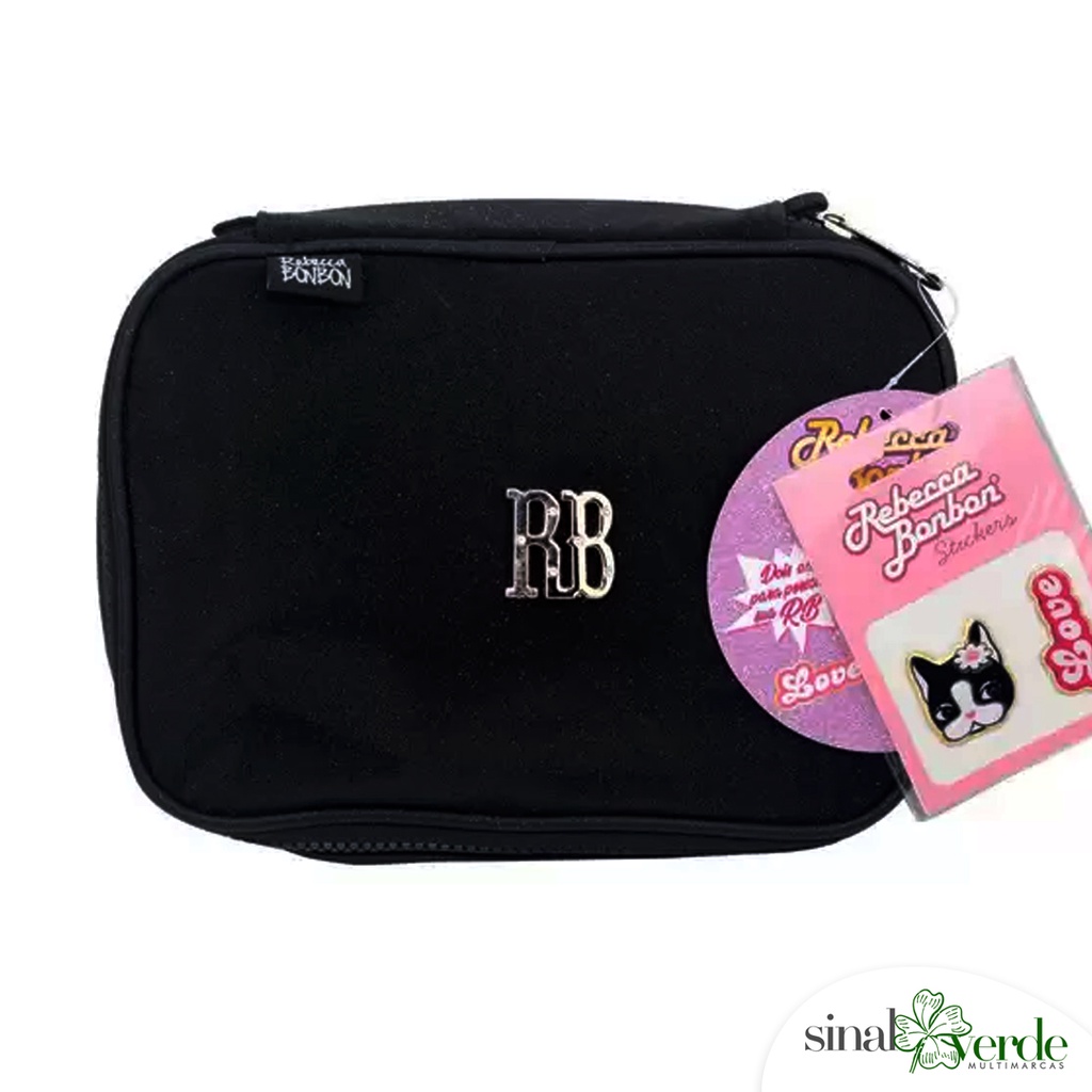 Estojo Rebecca Bonbon - Preto | Shopee Brasil