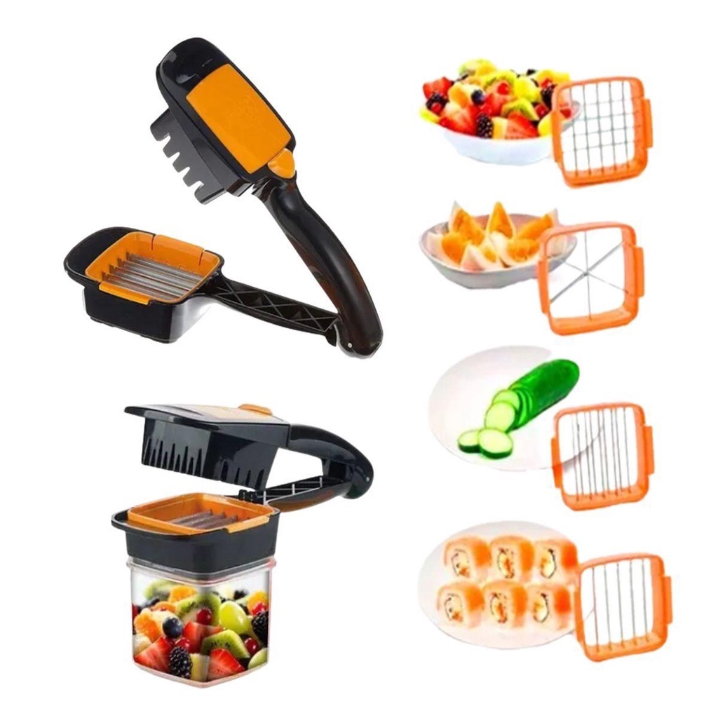 Cortador de Legumes Frutas Verduras 5 em 1 Nicer Dicer | Shopee Brasil Cortador de Legumes Frutas Verduras 5 em 1 Nicer Dicer | Shopee Brasil