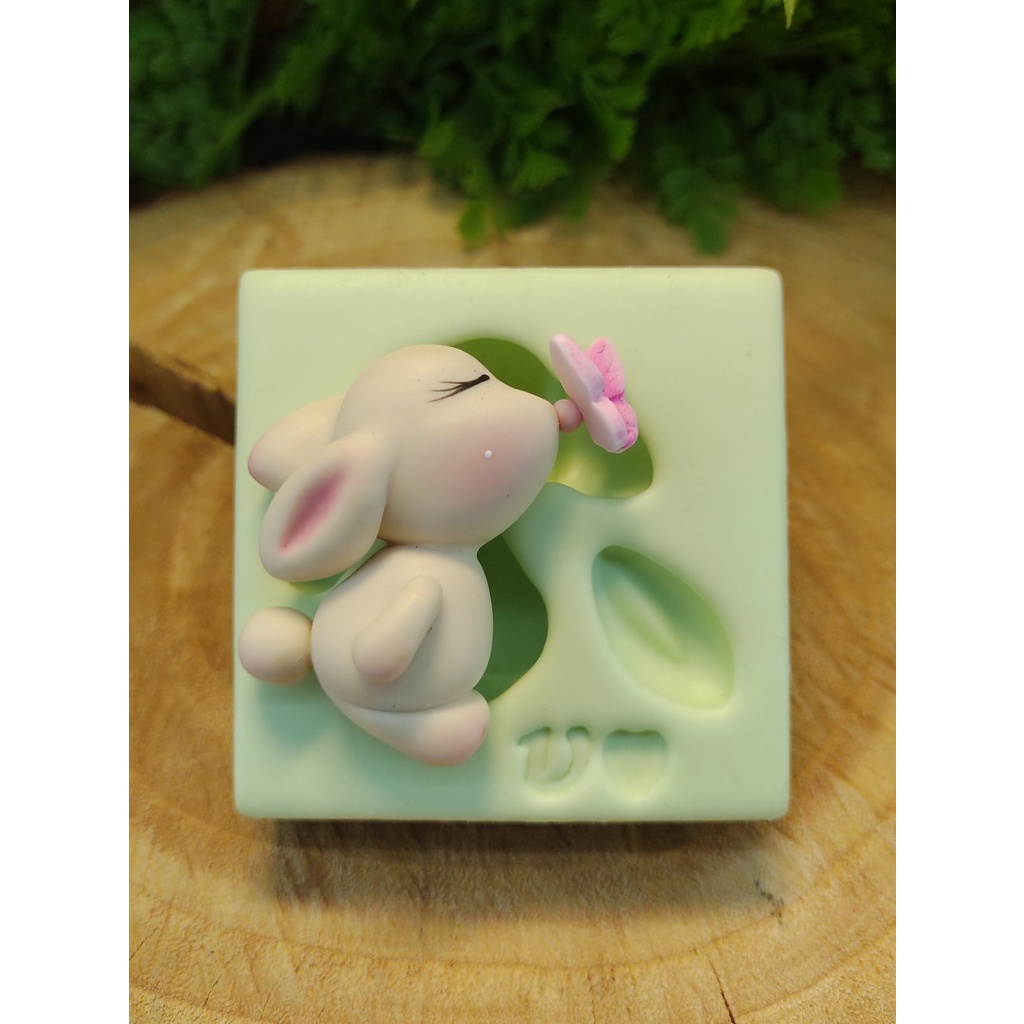 Molde de Silicone Coelho Fofoleti | Shopee Brasil