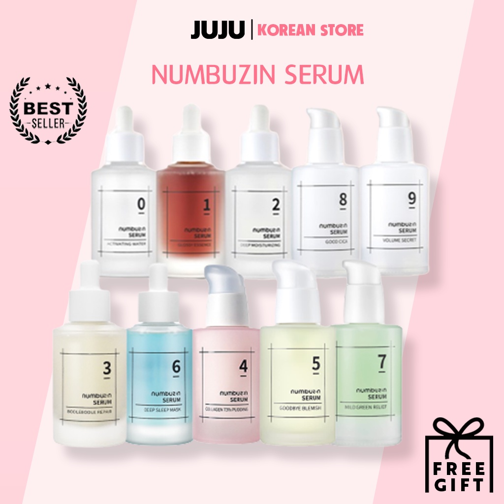 Numbuzin / Serum 10 Types / 50ml | Shopee Brasil