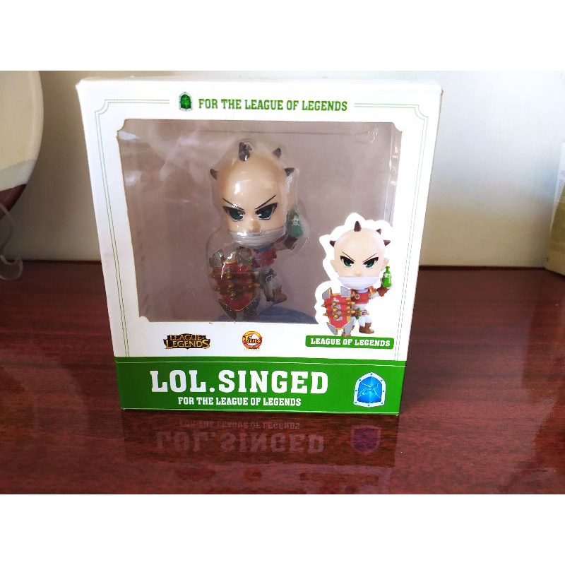Figure miniatura Singed League of Legends LoL boneco | Shopee Brasil