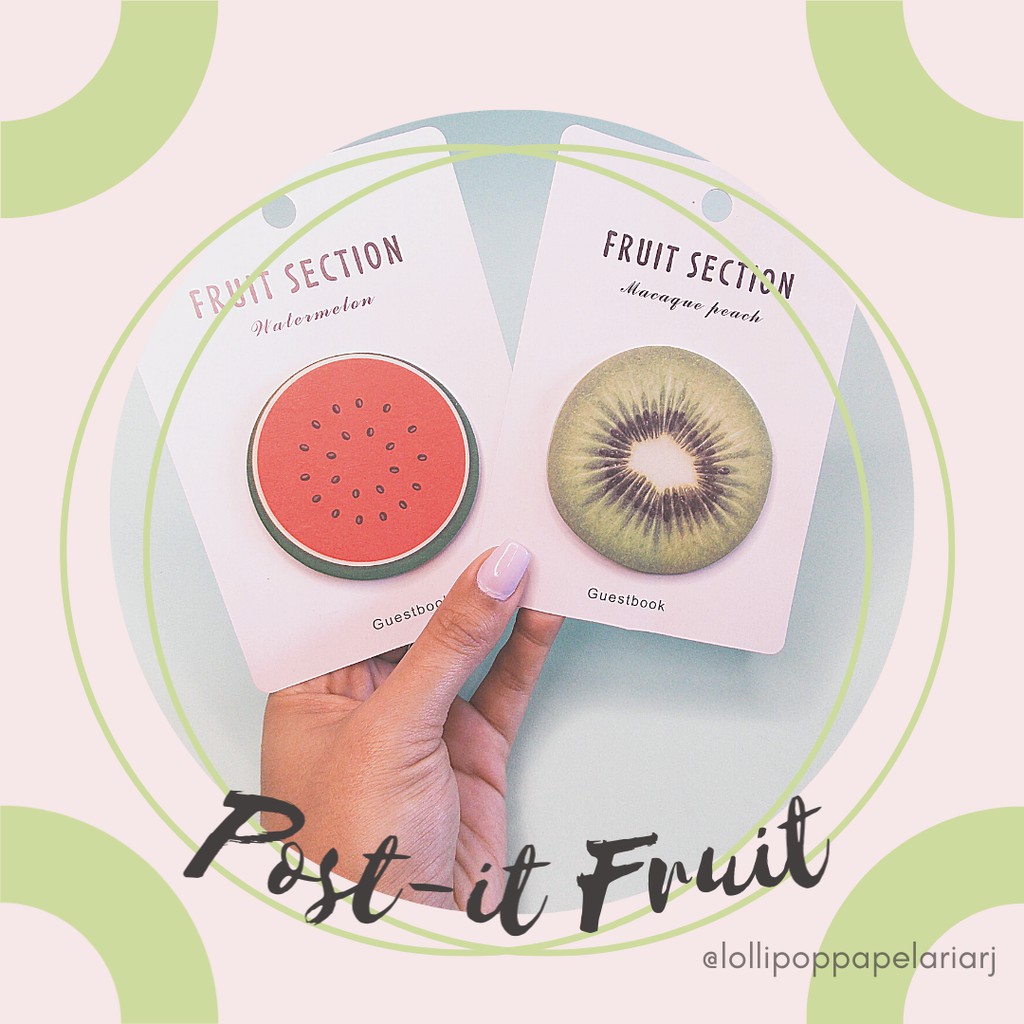 Post-It Frutas | Shopee Brasil