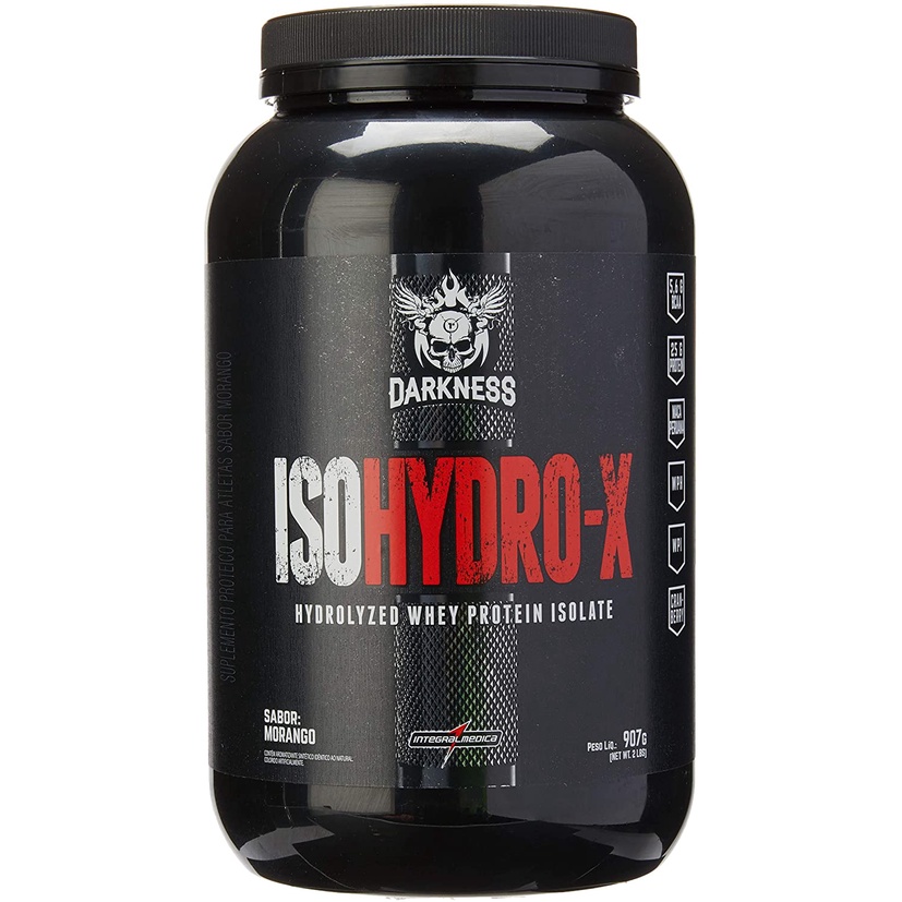 Iso Hydro-X Morango, Integralmedica, 907g | Shopee Brasil