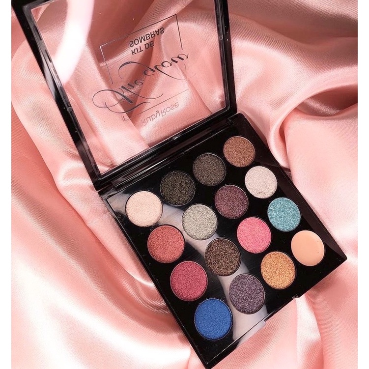 Paleta Ruby Rose The Glow ORIGINAL 15 Cores + 1 Primer | Shopee Brasil