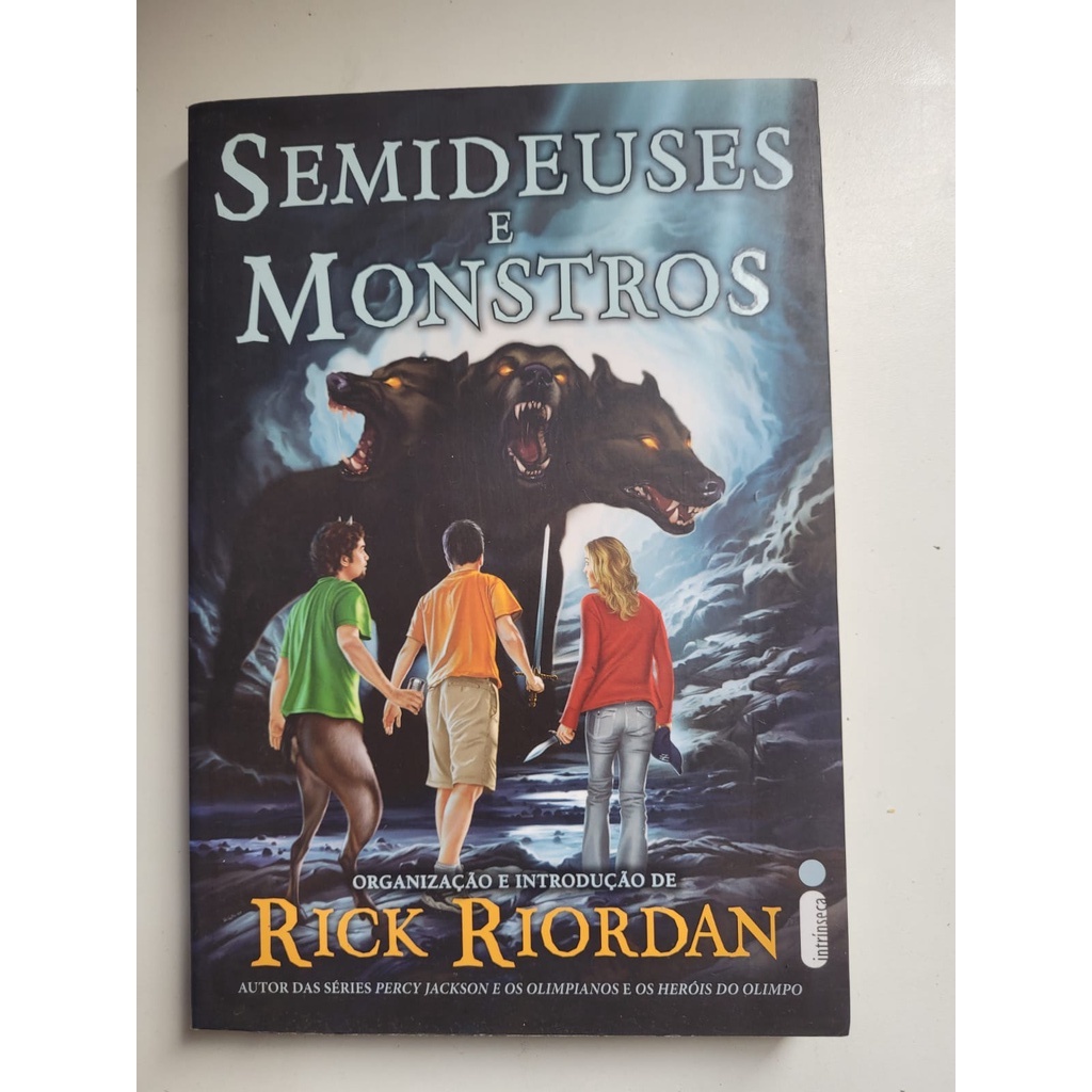 Semideuses e Monstros Rick Riordan Percy Jackson Herois do Olimpo | Shopee Brasil