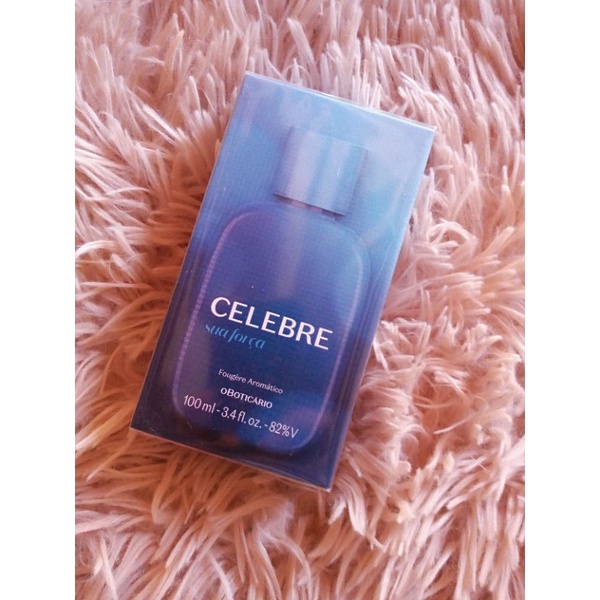 Colônia Masculina Celebre Sua Força, 100ml - O Boticário. | Shopee Brasil