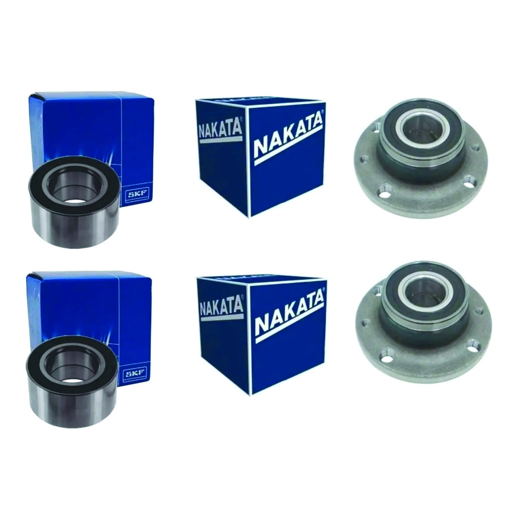 Kit Rolamento Roda Dianteira E Traseira Strada Fiorino Elba | Shopee Brasil