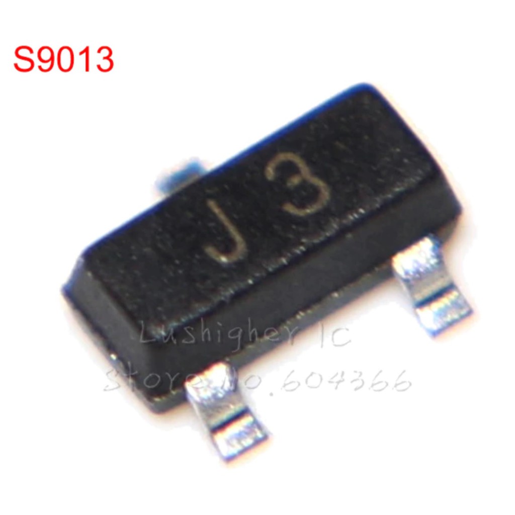 Transistor Npn S9013 J3 40 peças Smd Sot23 40v/500mA | Shopee Brasil