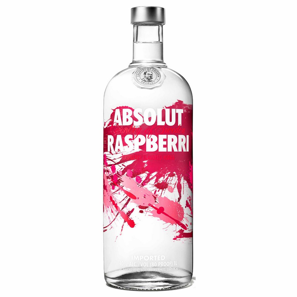 Vodka Absolut Sabores Raspberri - Volume 1 Litro | Shopee Brasil
