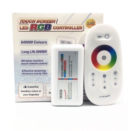 Controladora Rgb Touch Rf 12-24v Piscina Fita Led 2.4g | Shopee Brasil