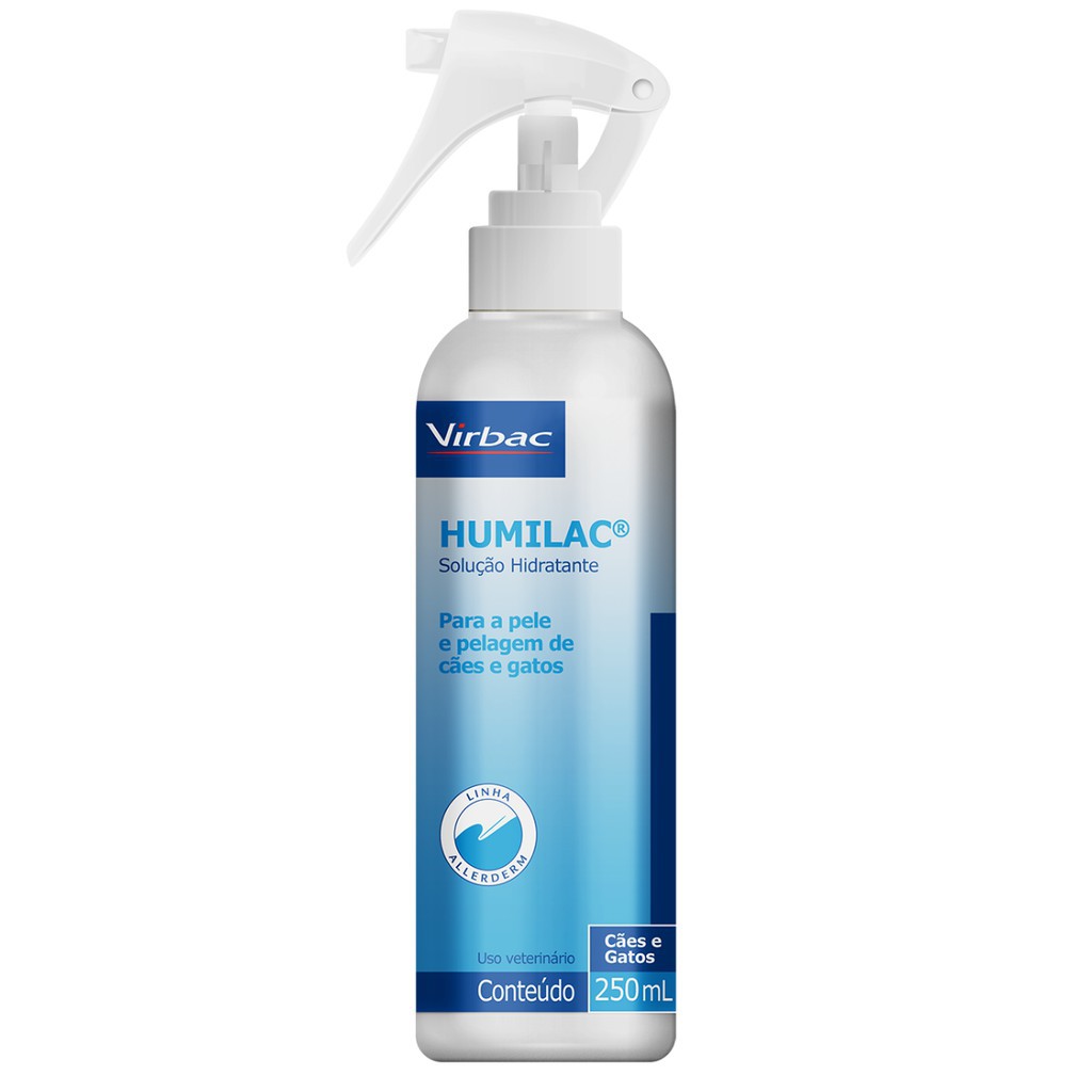 Humilac Spray Hidratante Para Pele Virbac 250ml | Shopee Brasil