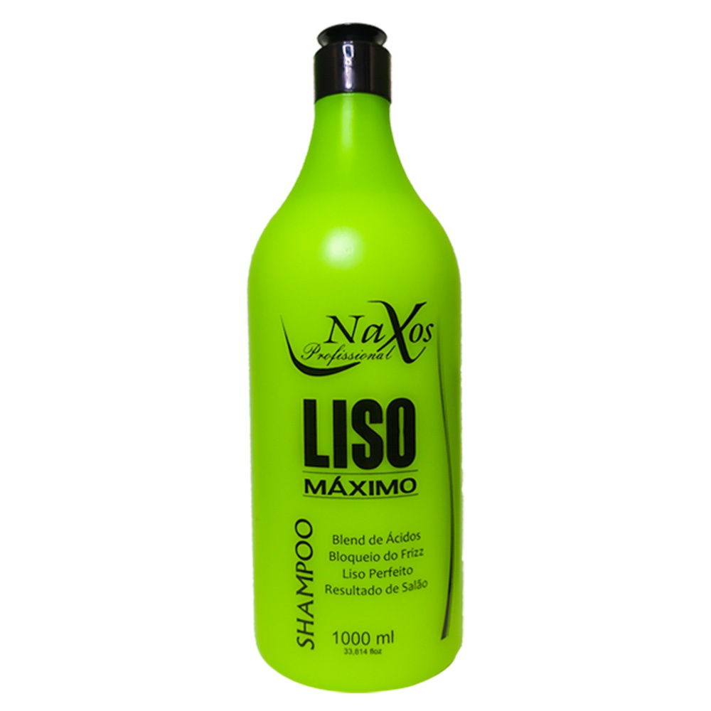 Shampoo Liso Máximo 1 Litro Naxos | Shopee Brasil
