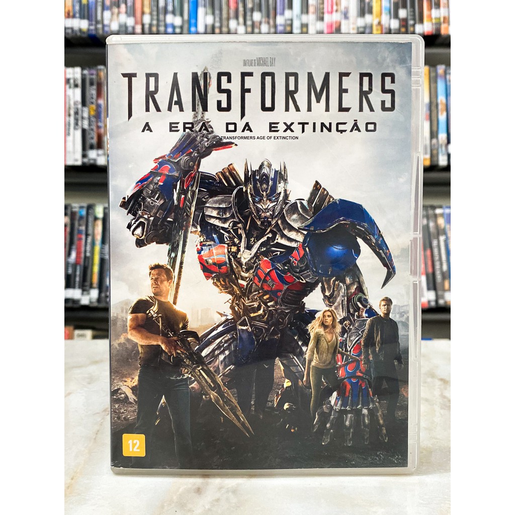 DVD Transformers - A Era da Extinção - Original - Filme Ação - Dublado ...