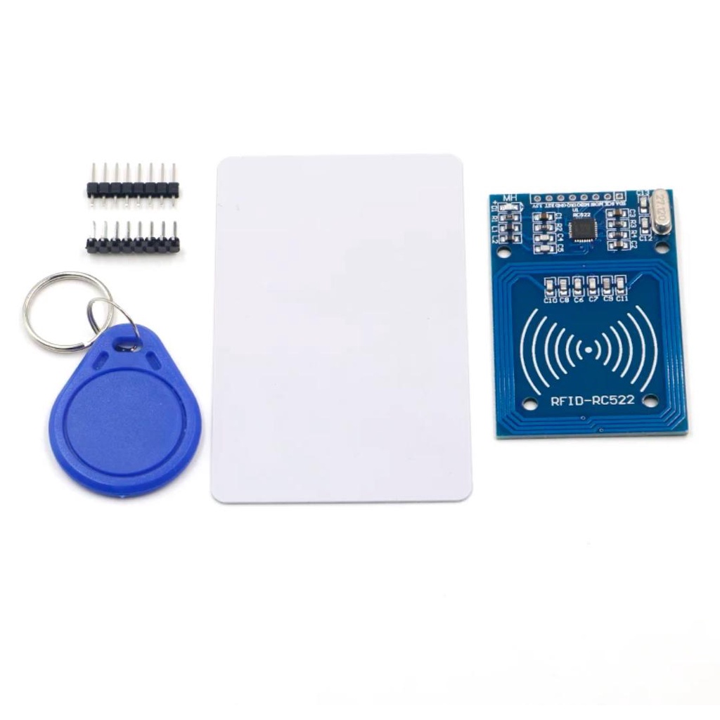 Rfid Kit Rc522 13,56 Mhz Leitor + Cartão + Tag Arduino | Shopee Brasil