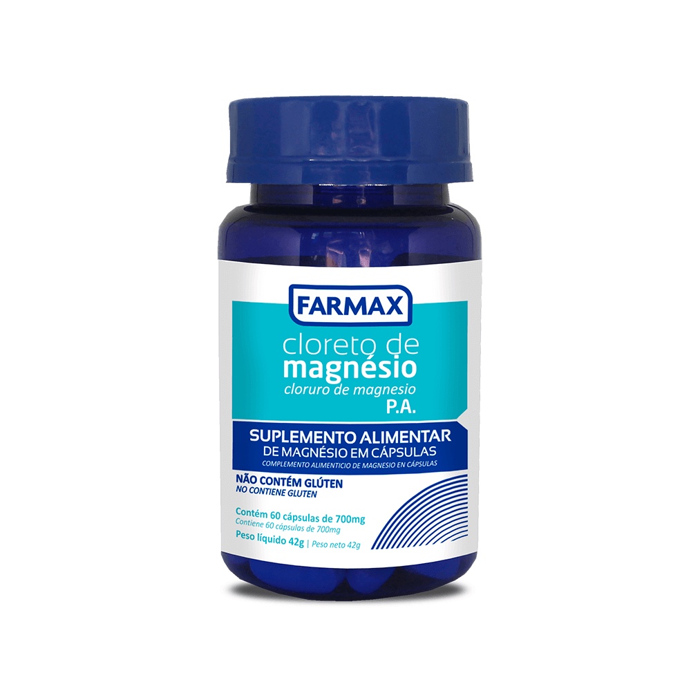 Cloreto de Magnésio PA-Farmax-60 cápsulas | Shopee Brasil