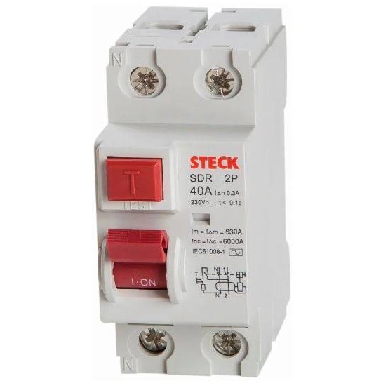 INTERRUPTOR DR STECK BIPOLAR 40A + Brinde | Shopee Brasil