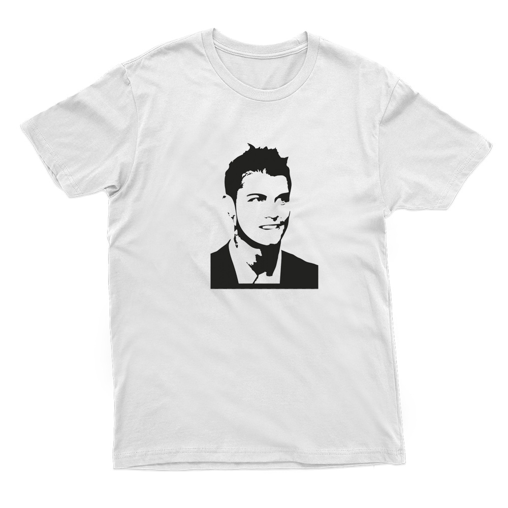 Camiseta silhueta Cristiano Ronaldo Personalizada CR7 Futebol | Shopee ...