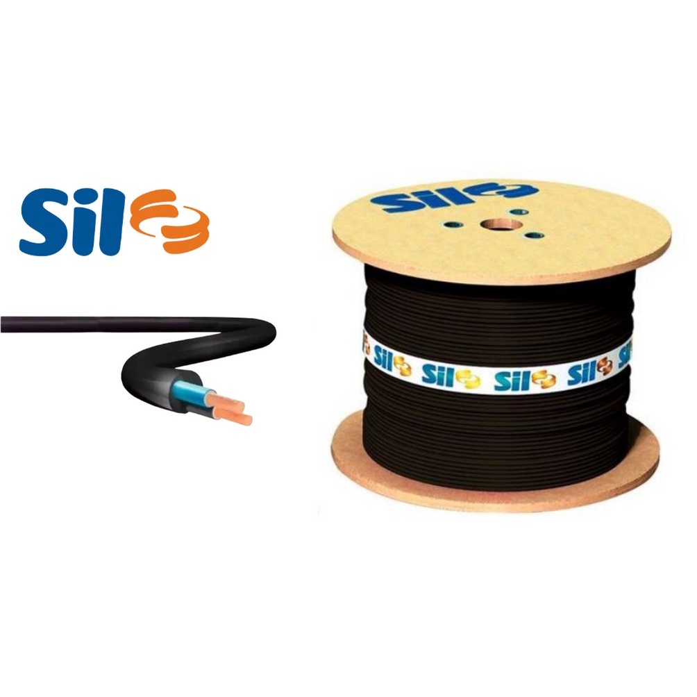 10 Metros Cabo Pp 2x6mm 2 Condutores (2 Vias) 1kv Preto Sil | Shopee Brasil 10 Metros Cabo Pp 2x6mm 2 Condutores (2 Vias) 1kv Preto Sil | Shopee Brasil