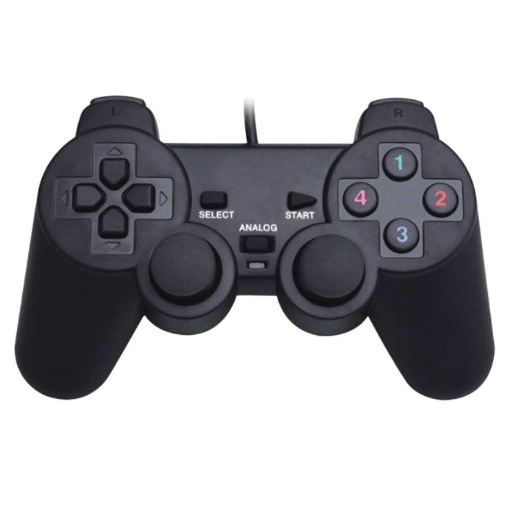 Controle Usb Para PC Barato Estilo Clássico Com Analógico 12 botões ...