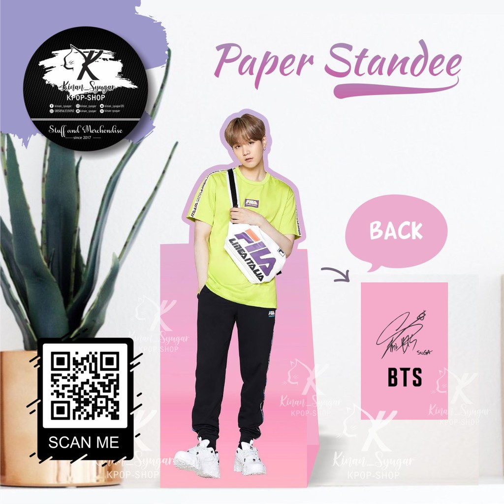 Papel Bts Standee | Shopee Brasil