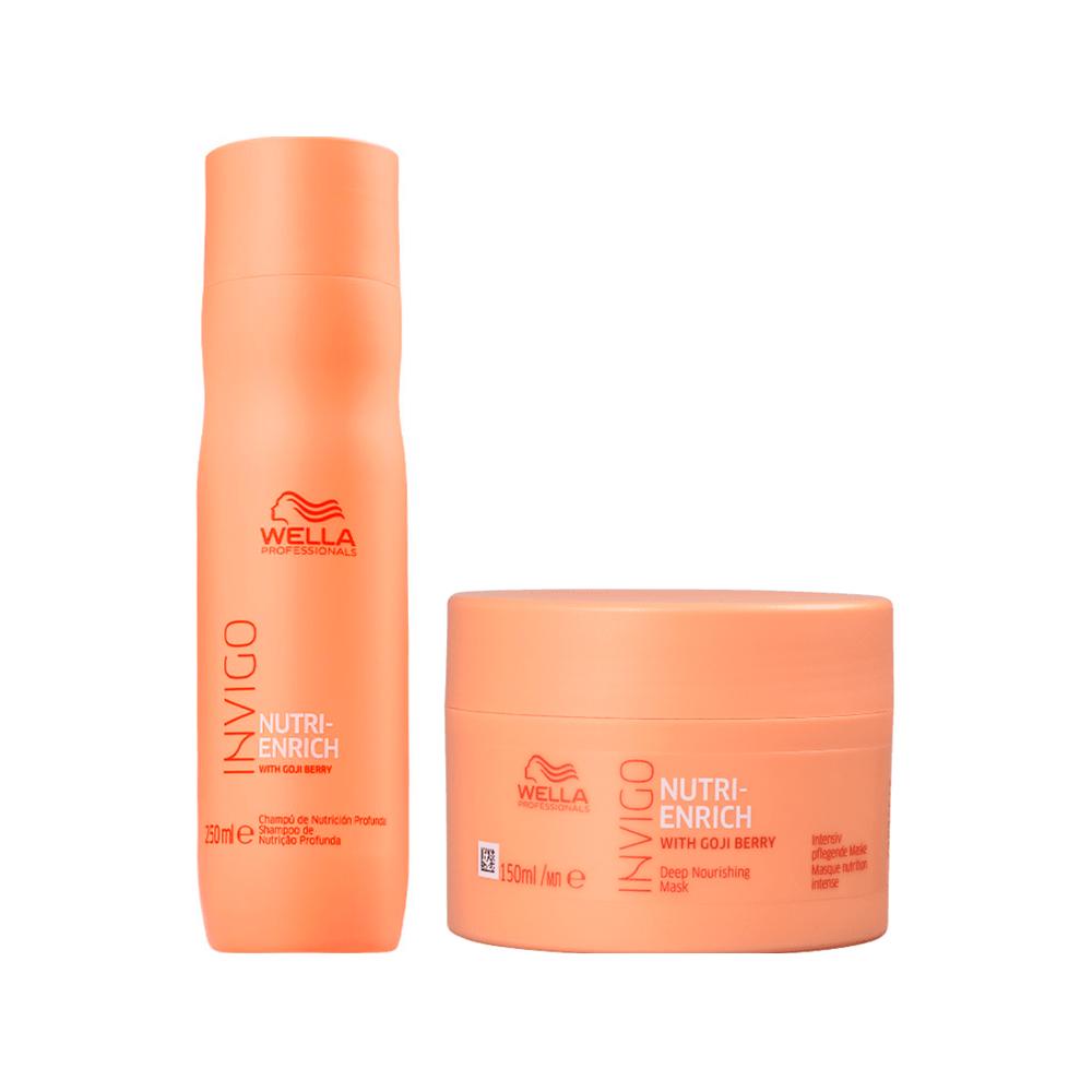 Kit Wella Pro Invigo Enrich Sh 250 Ml + Masc 150 Ml | Shopee Brasil