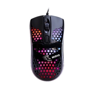 Mouse Gamer Yelandar M10 / 3000 Dpi / Usb / Rgb ( M10 ) | Shopee Brasil