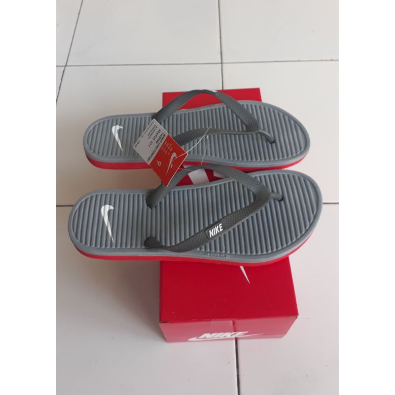 Nike SOLARSOFT THONG Flip Flops 2 | Shopee Brasil