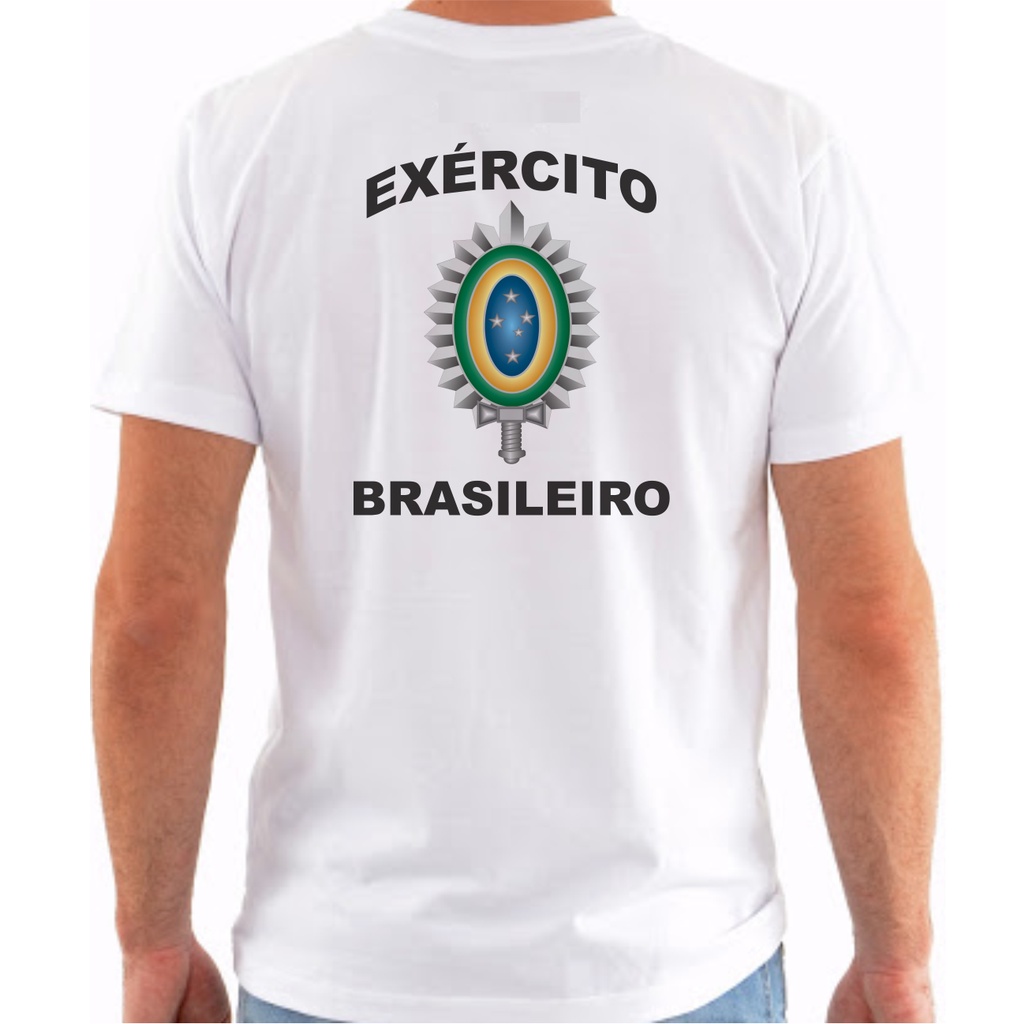 CAMISETA EXERCITO | Shopee Brasil