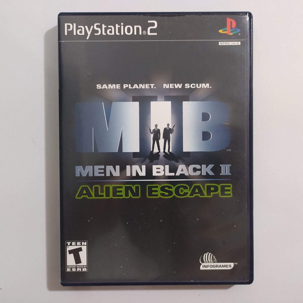 MIB Men in Black II Alien Escape Completo Original PS2 | Shopee Brasil