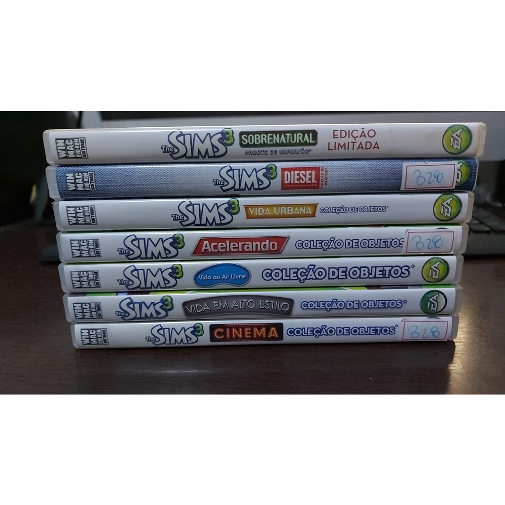 The Sims 3 Jogo Pacotes de Expansão e coleções Valores Unitários PC DVD ...