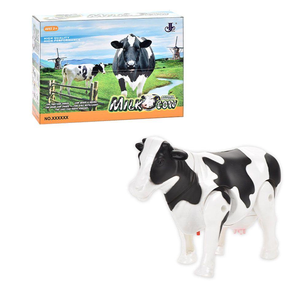SEMIN Animais Pecuários Modelo De Vaca Operada Leite De Brinquedo Zebra ...