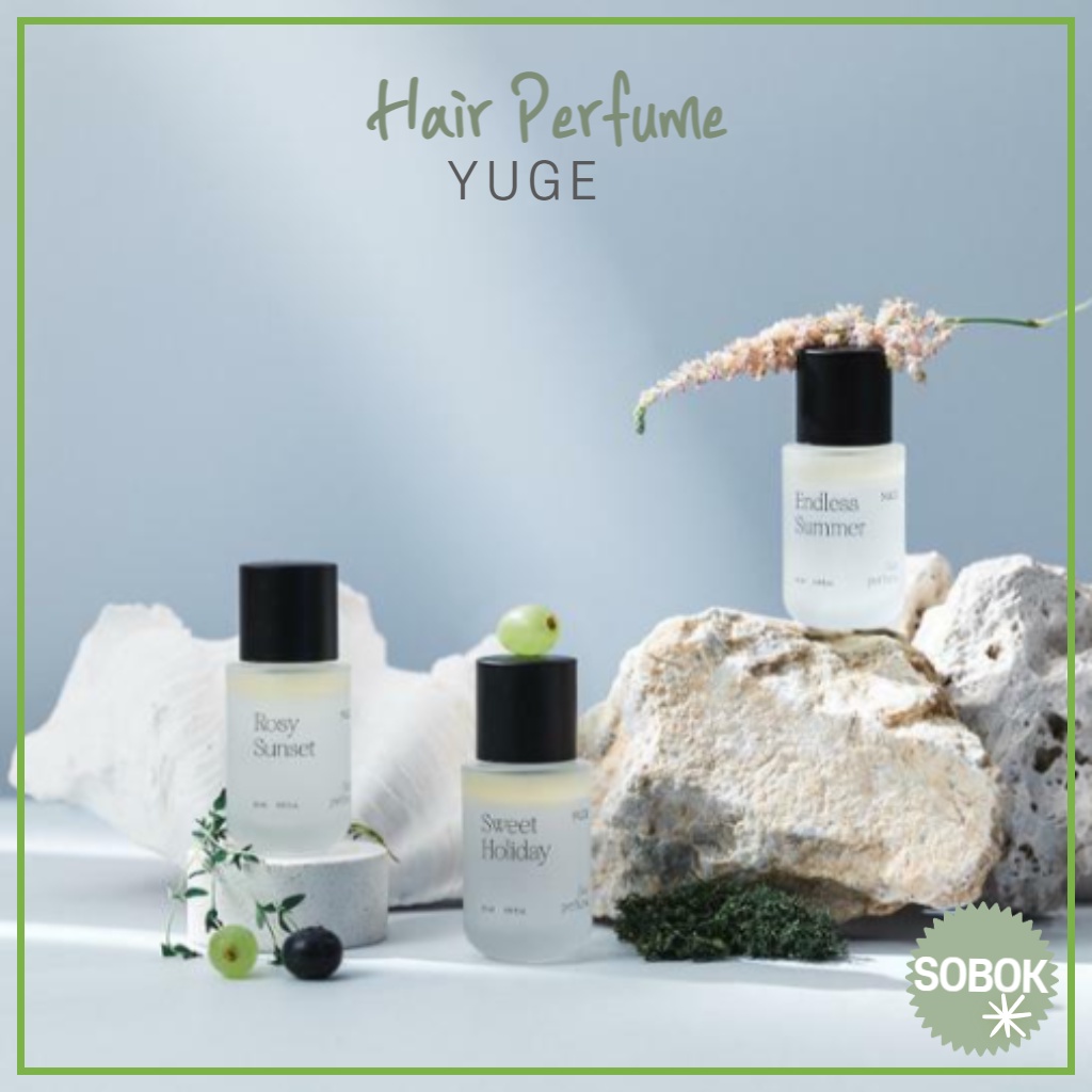 [YUGE] Perfume De Cabelo 30ml/3 Tipos/Tratamento Condicionador | Shopee ...